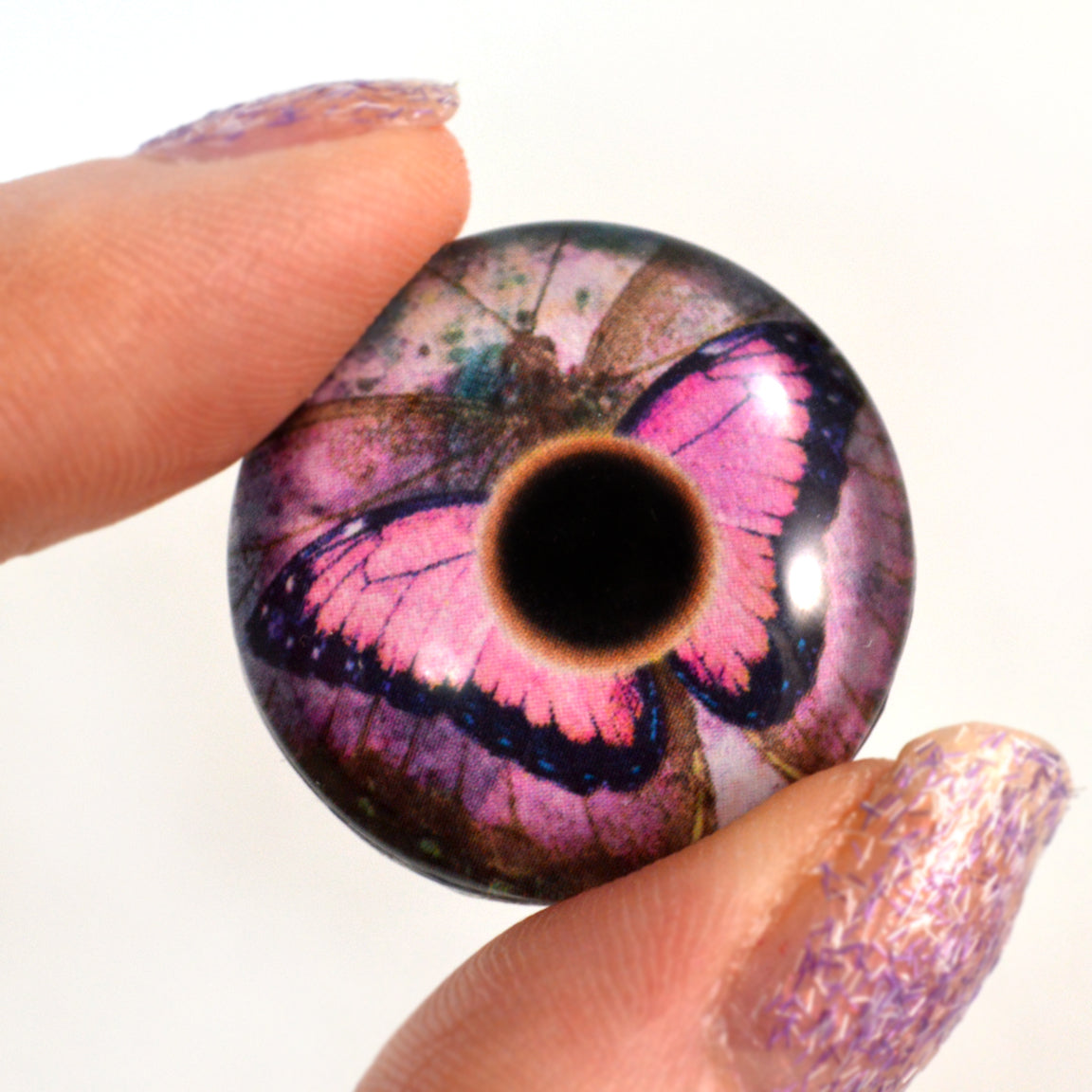 Butterfly Glass Eyes – Handmade Glass Eyes