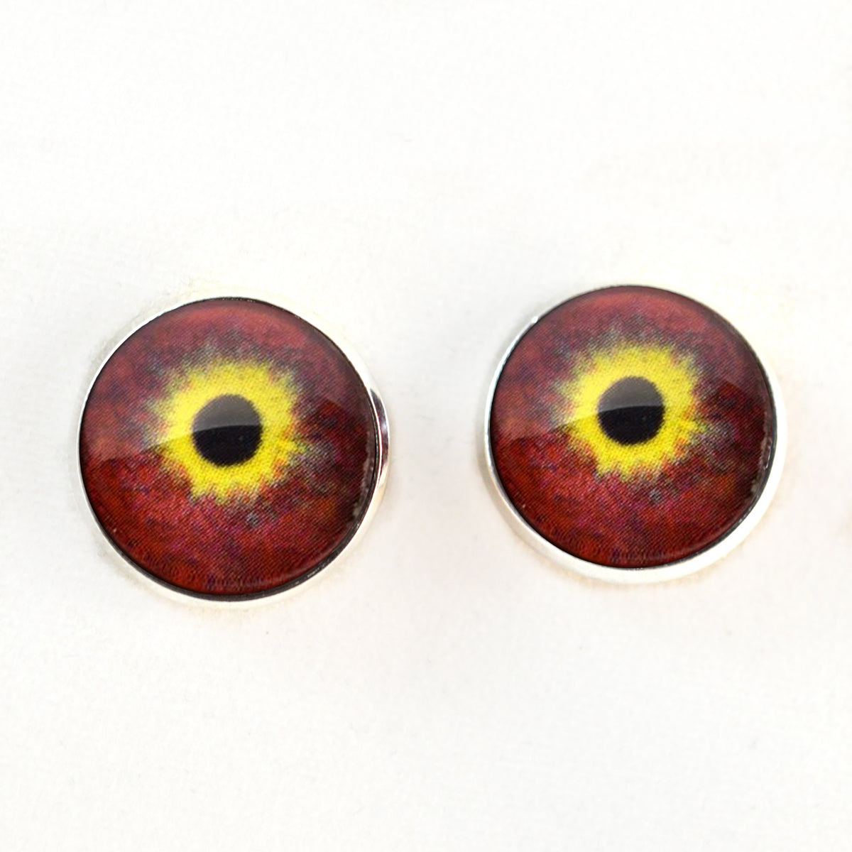 Dolle Pigeon Bird Sew-On Button Glass Eyes – Handmade Glass Eyes