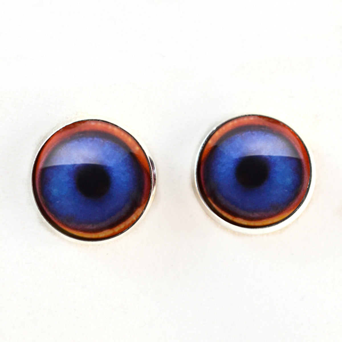 Blue Goose Realistic Decoy Sew-On Button Glass Eyes – Handmade Glass Eyes