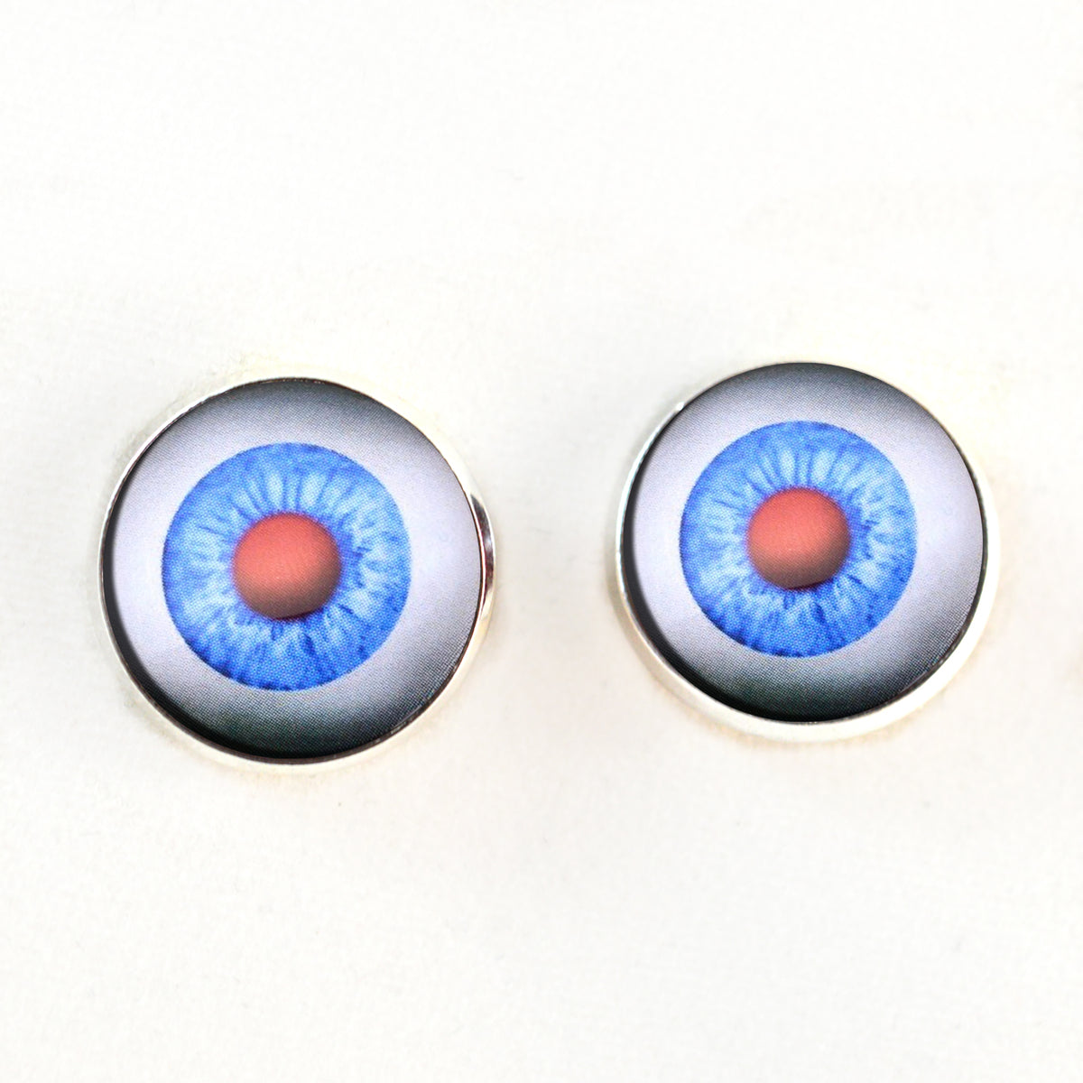 Creepy Chucky Doll Horror Sew-On Button Glass Eyes – Handmade Glass Eyes