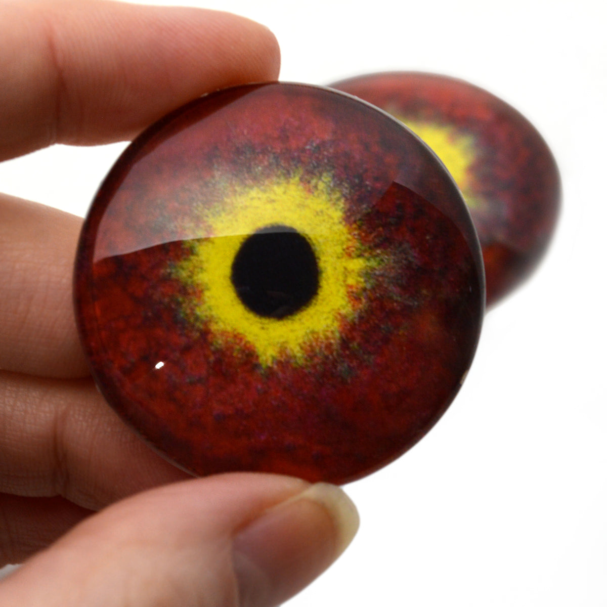Dolle Pigeon Glass Bird Eyes – Handmade Glass Eyes