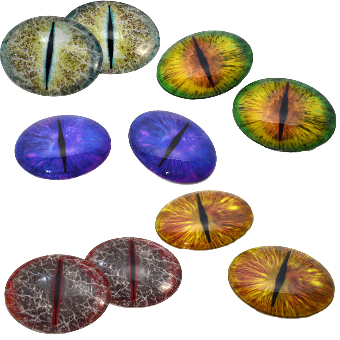 Oval Eyes – Handmade Glass Eyes