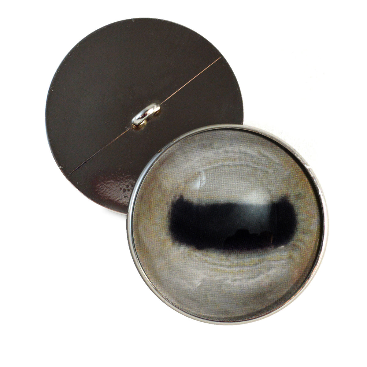 Pale Goat Sew-On Button Glass Eyes – Handmade Glass Eyes