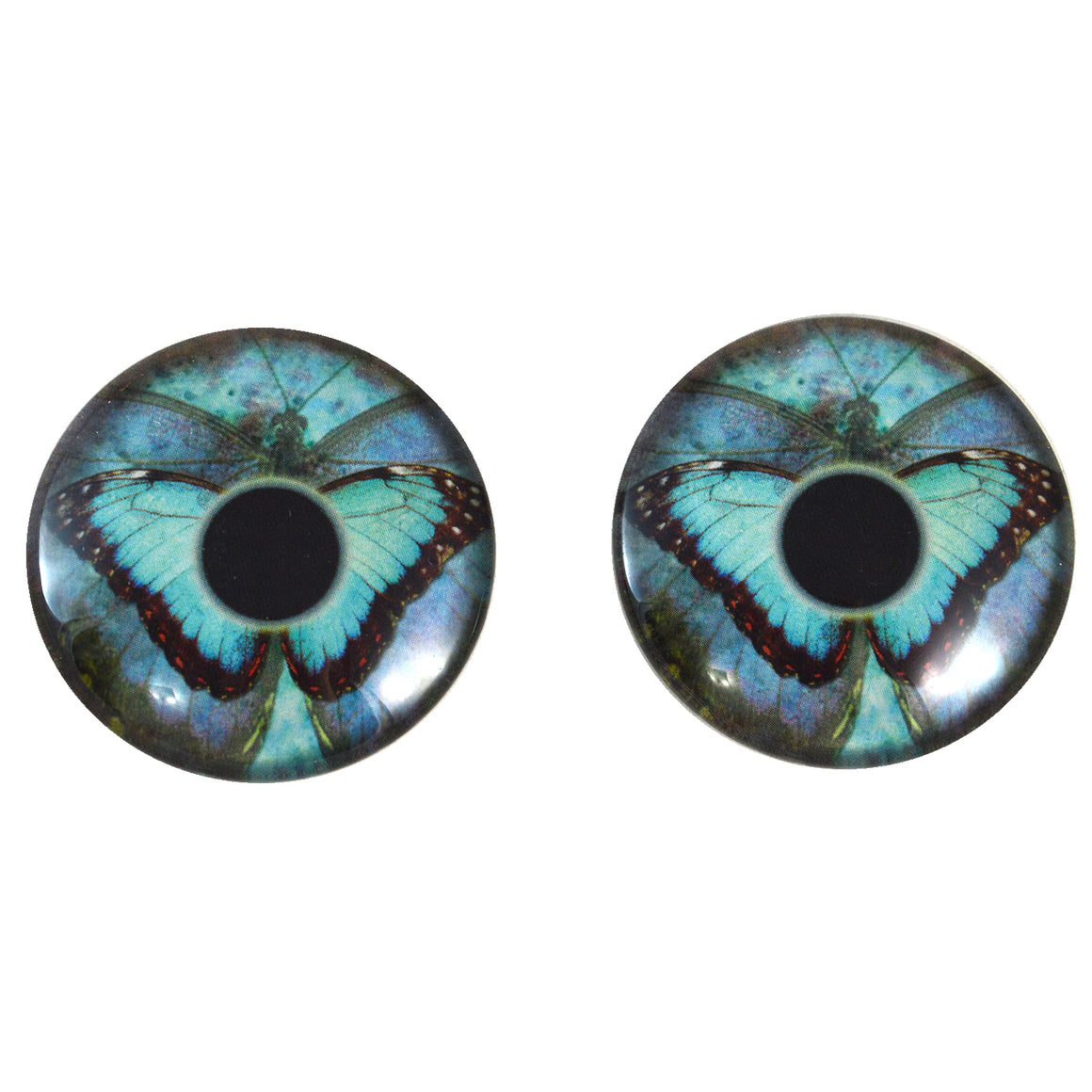 Butterfly Glass Eyes – Handmade Glass Eyes