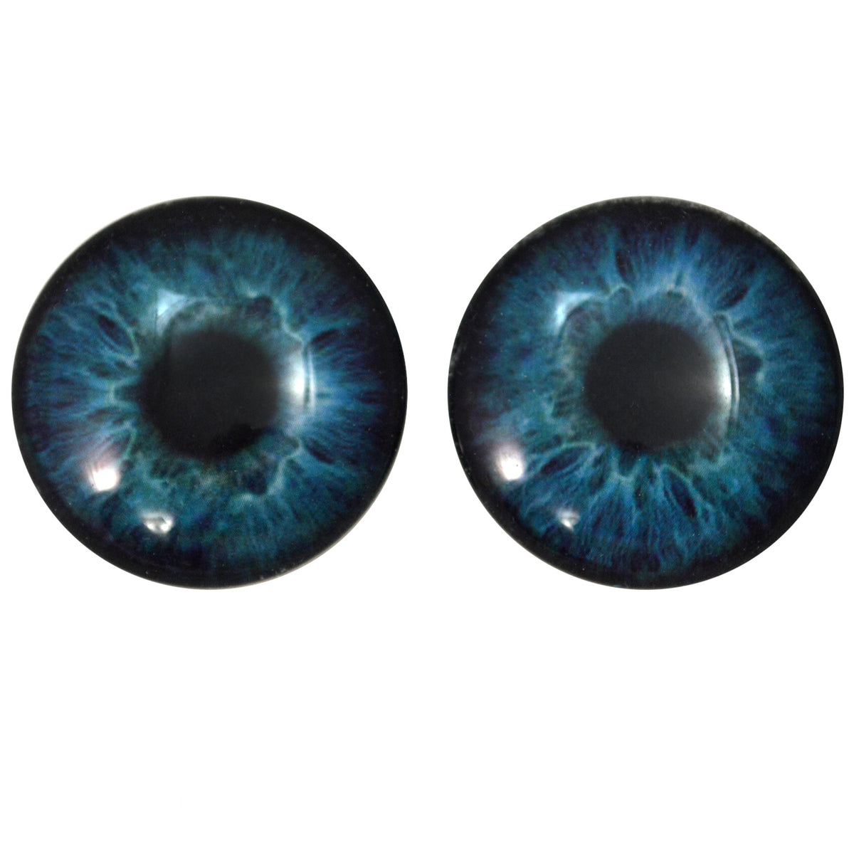 Deep Blue Human Glass Eyes – Handmade Glass Eyes