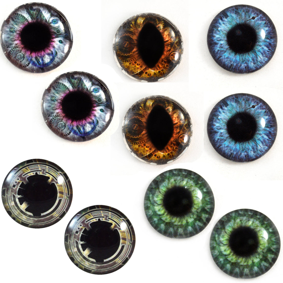 Fantasy Glass Eyes Handmade Glass Eyes