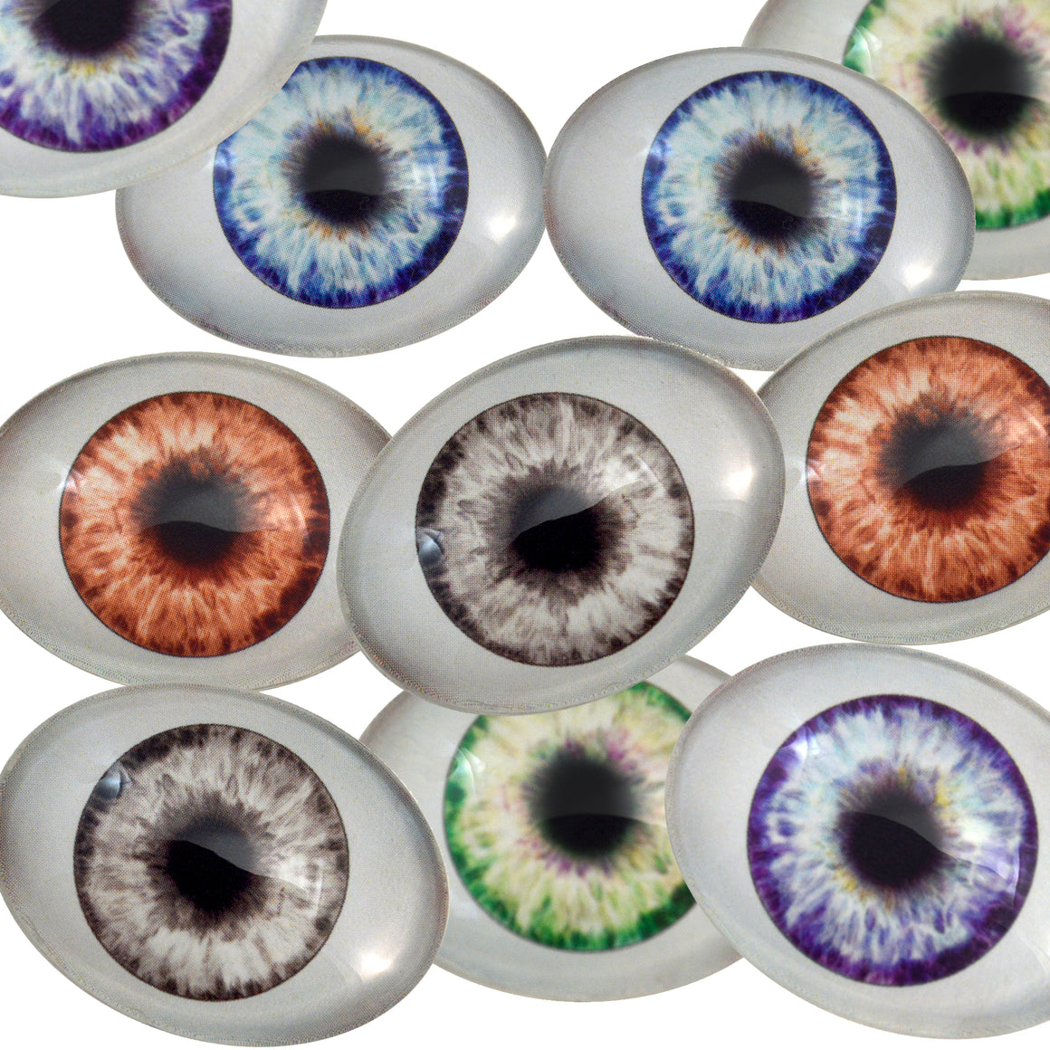 Oval Eyes – Handmade Glass Eyes