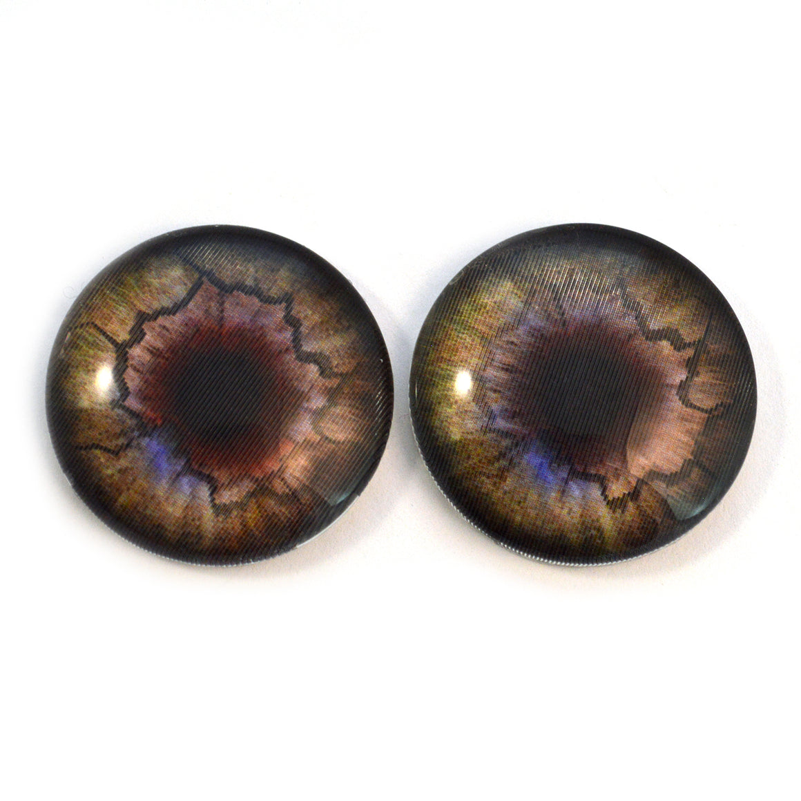 Breakout Zombie Animated Horror Glass Eyes – Handmade Glass Eyes