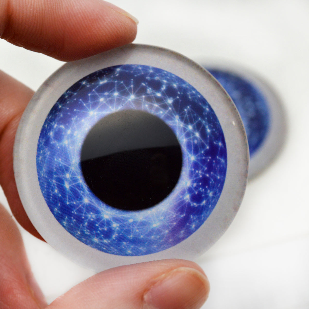 Celestial Blue Doll Glass eyes – Handmade Glass Eyes