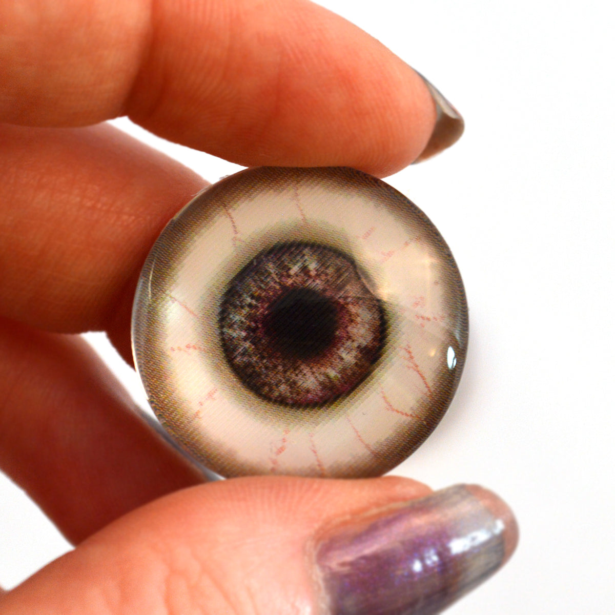 25mm Color Changing Doll Animated Glass Eyes – Handmade Glass Eyes