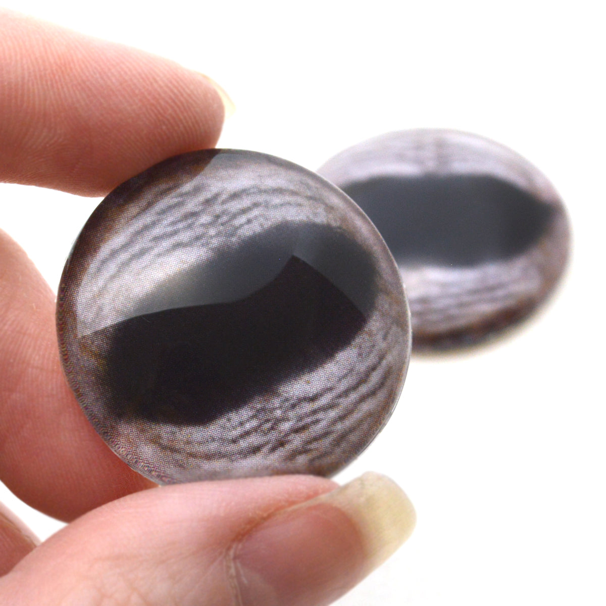 Light Realistic Deer Glass Eyes – Handmade Glass Eyes