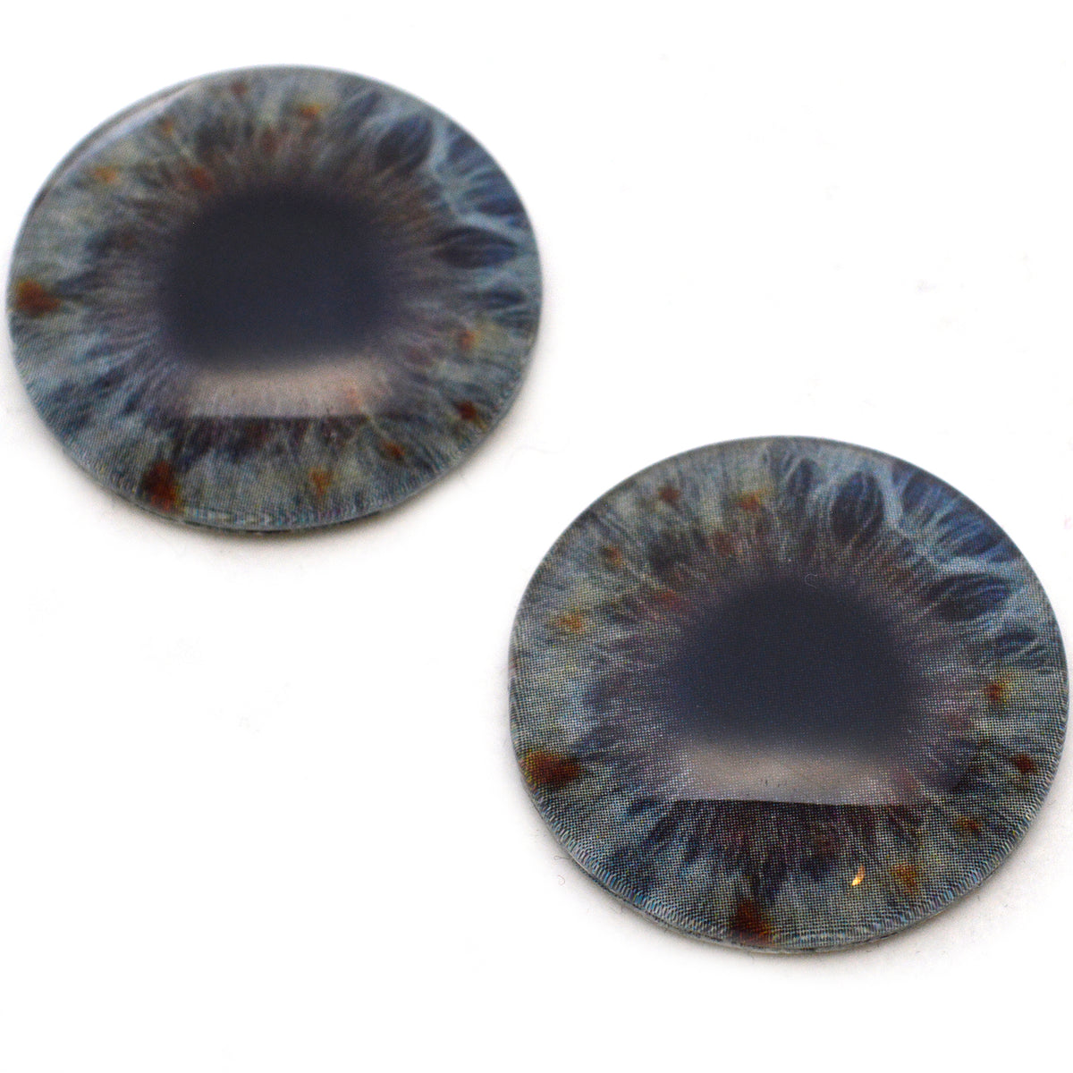 Misty Gray Realistic Human Glass Eyes – Handmade Glass Eyes