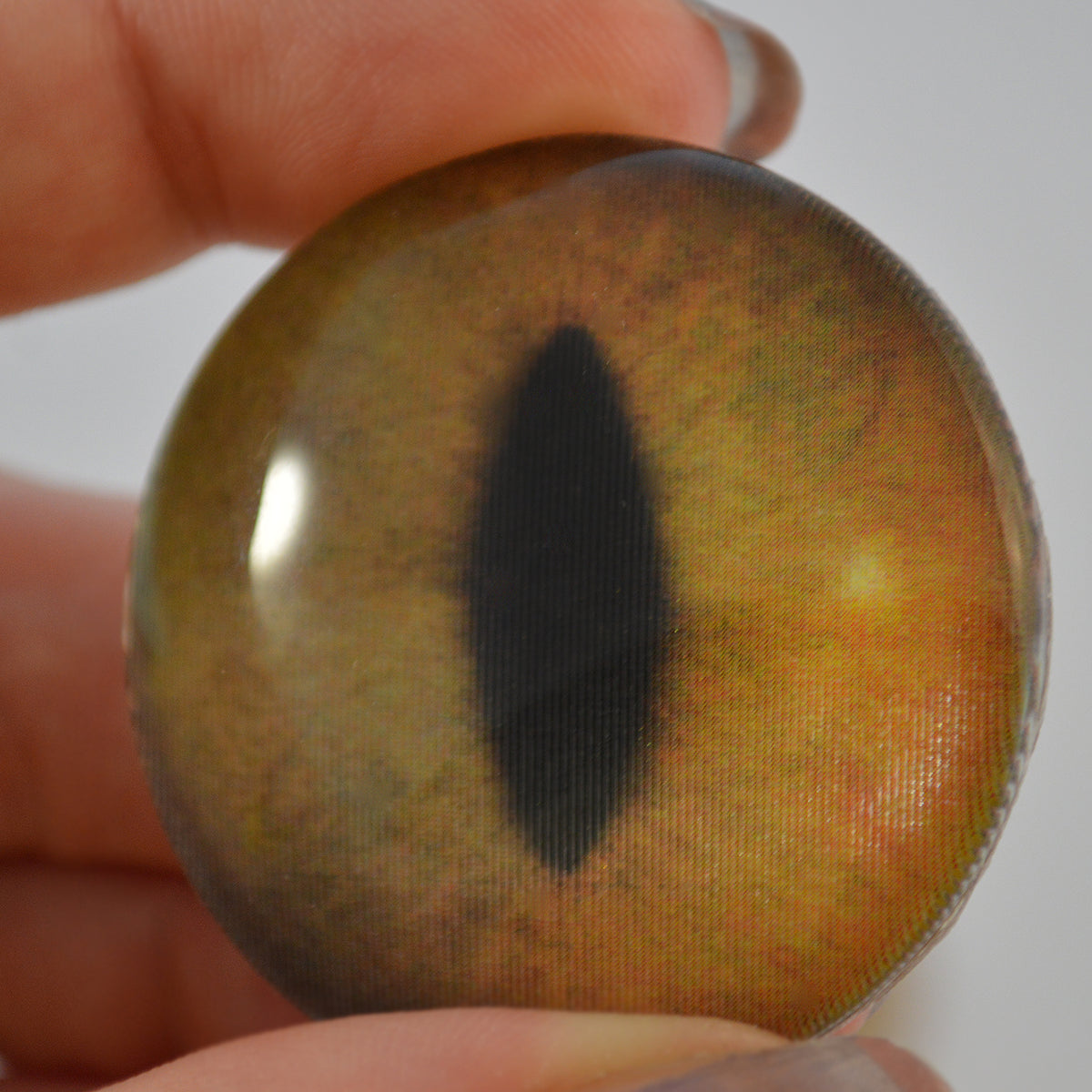 Color Changing Animated Cat Glass Eyes – Handmade Glass Eyes