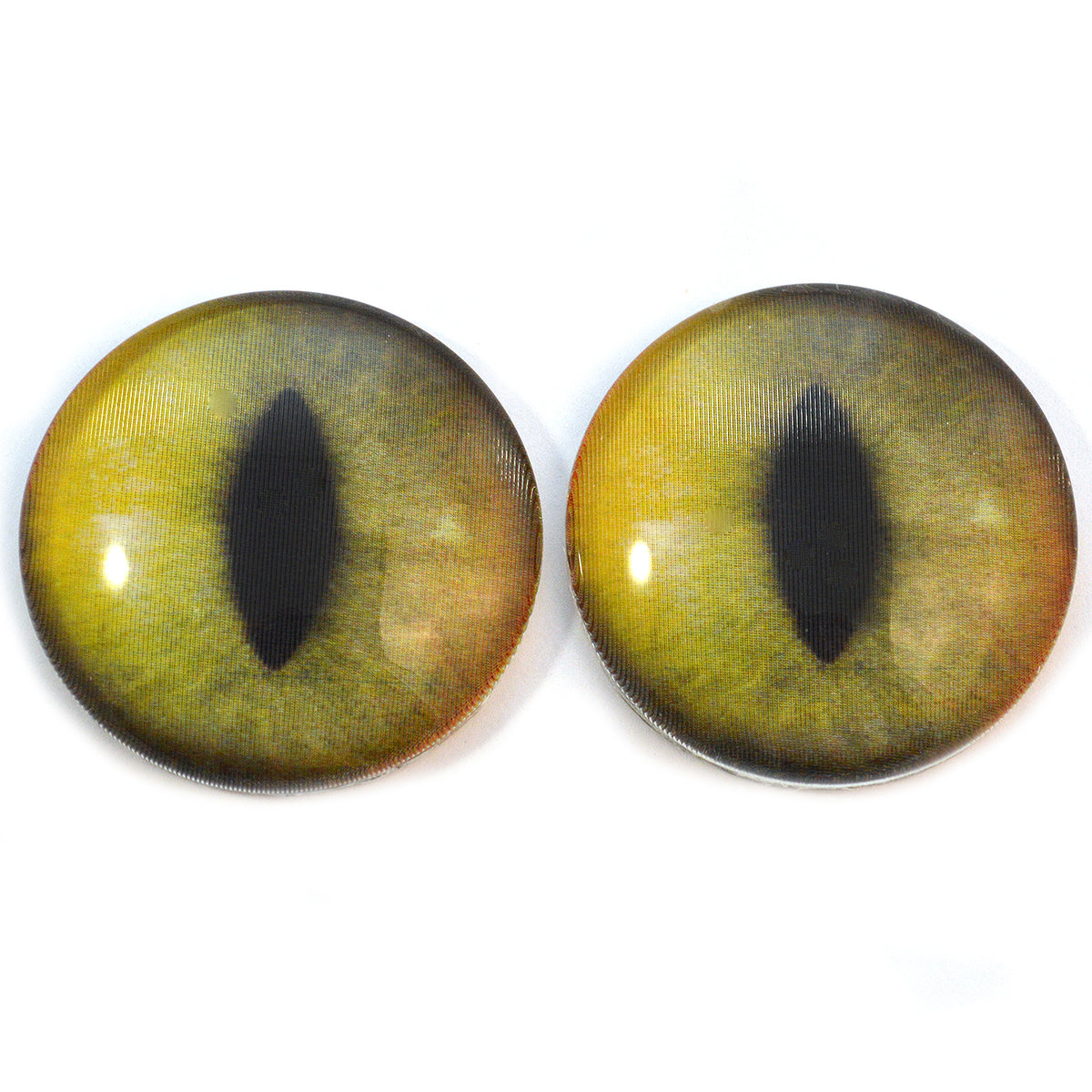 Color Changing Animated Cat Glass Eyes – Handmade Glass Eyes