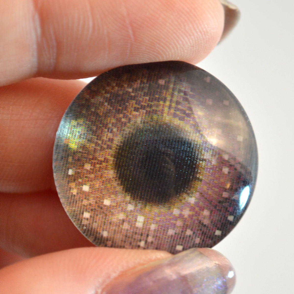 25mm Dazzling Disco Animated Glass Eyes – Handmade Glass Eyes