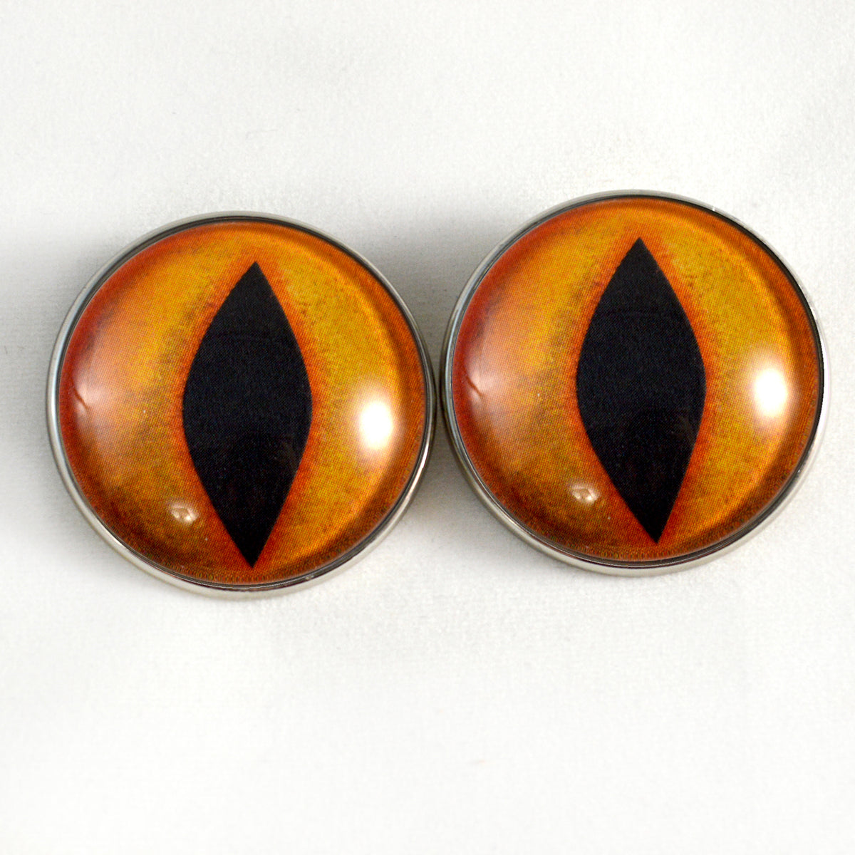 Legendary Devil Sew-On Button Glass Eyes – Handmade Glass Eyes