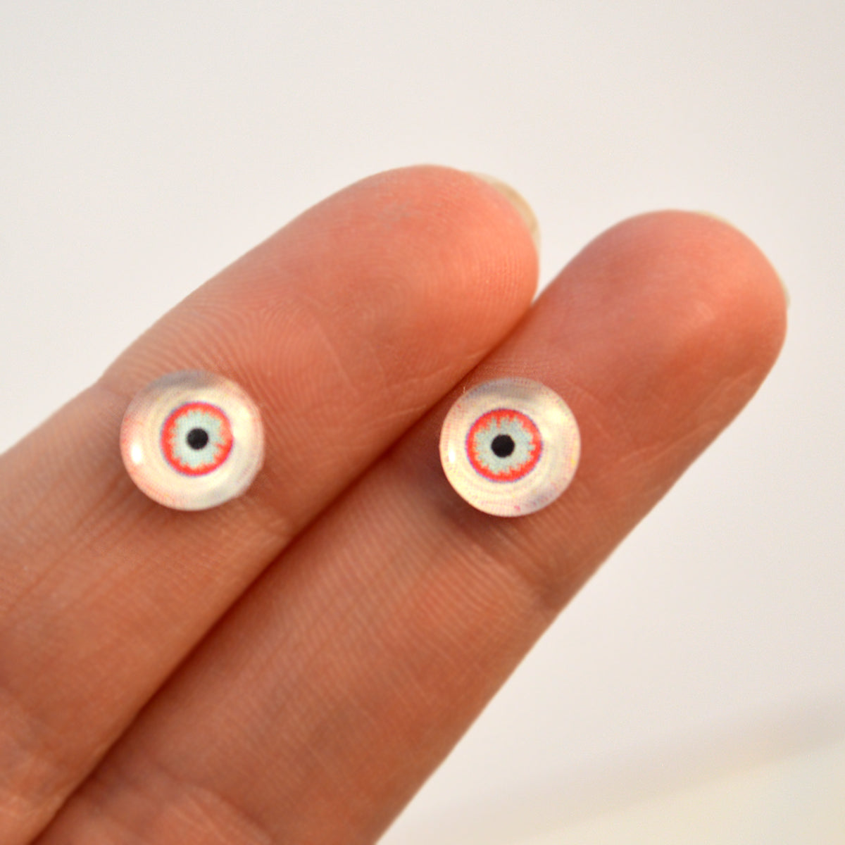 Manic Clown Glass Eyes – Handmade Glass Eyes