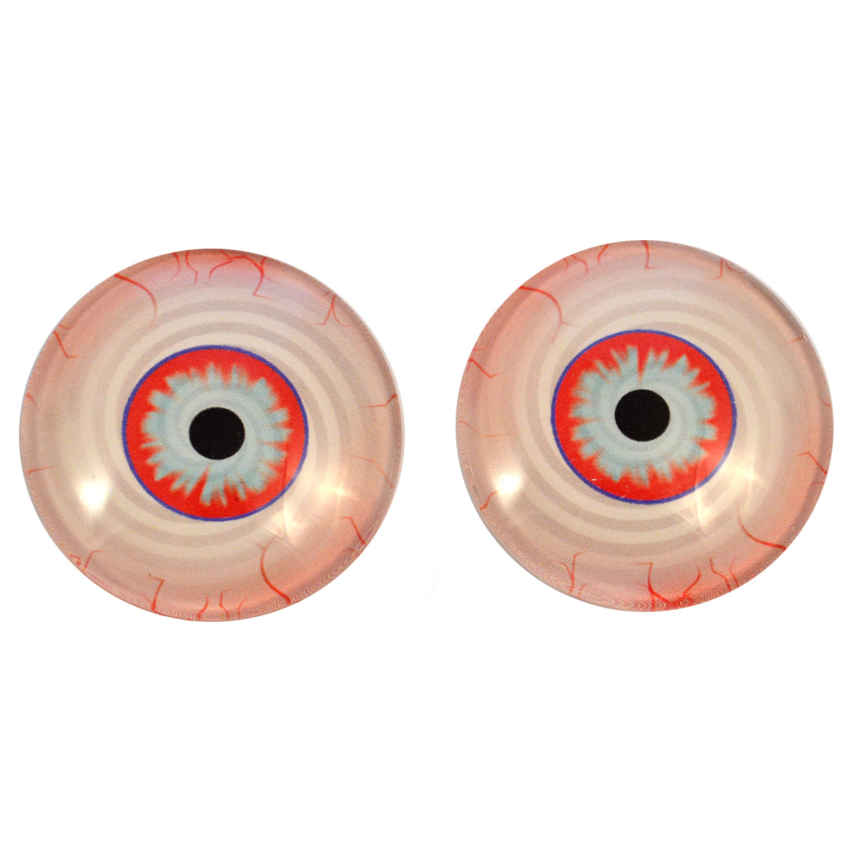 Manic Clown Glass Eyes – Handmade Glass Eyes