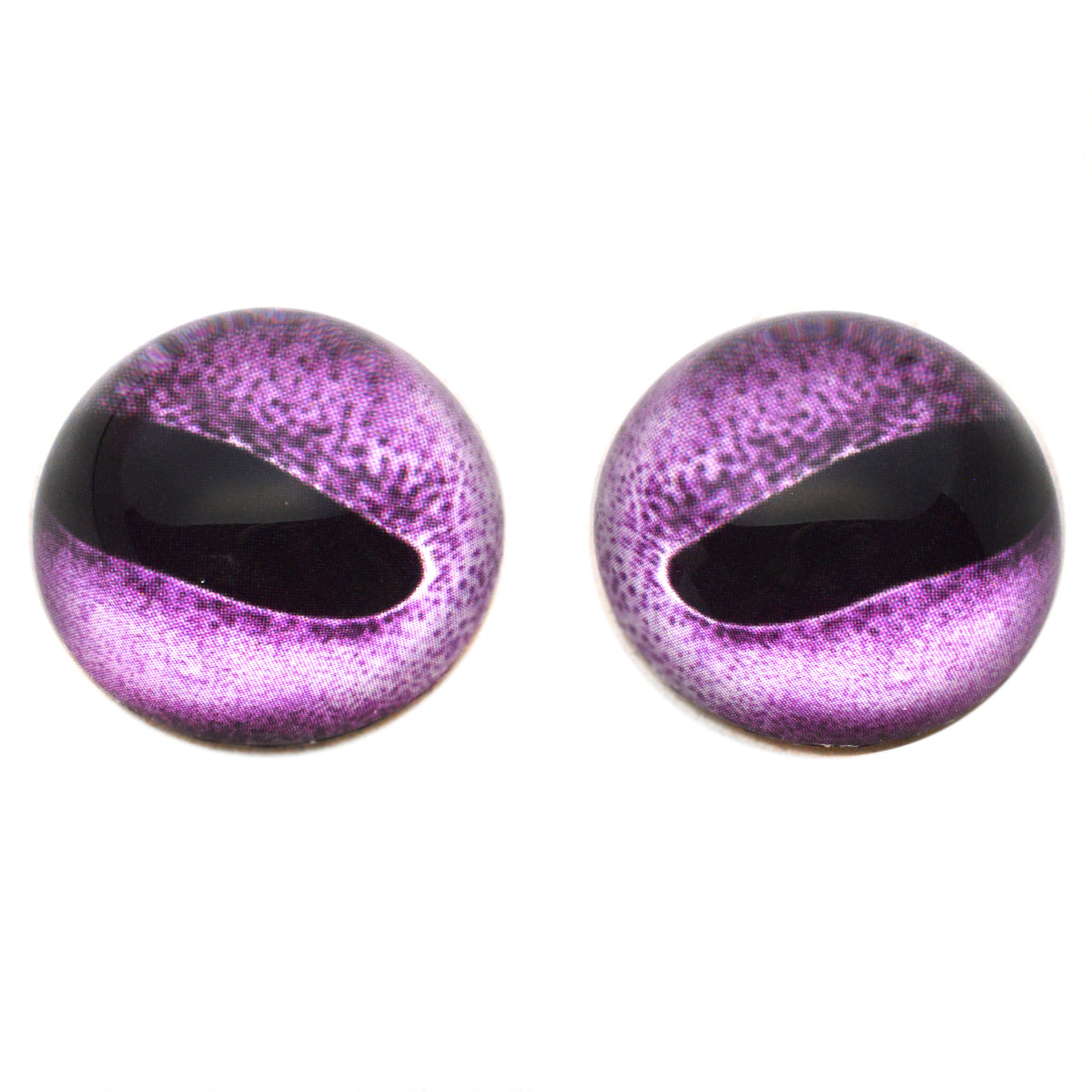 High Domed Purple Octopus Glass Eyes – Handmade Glass Eyes