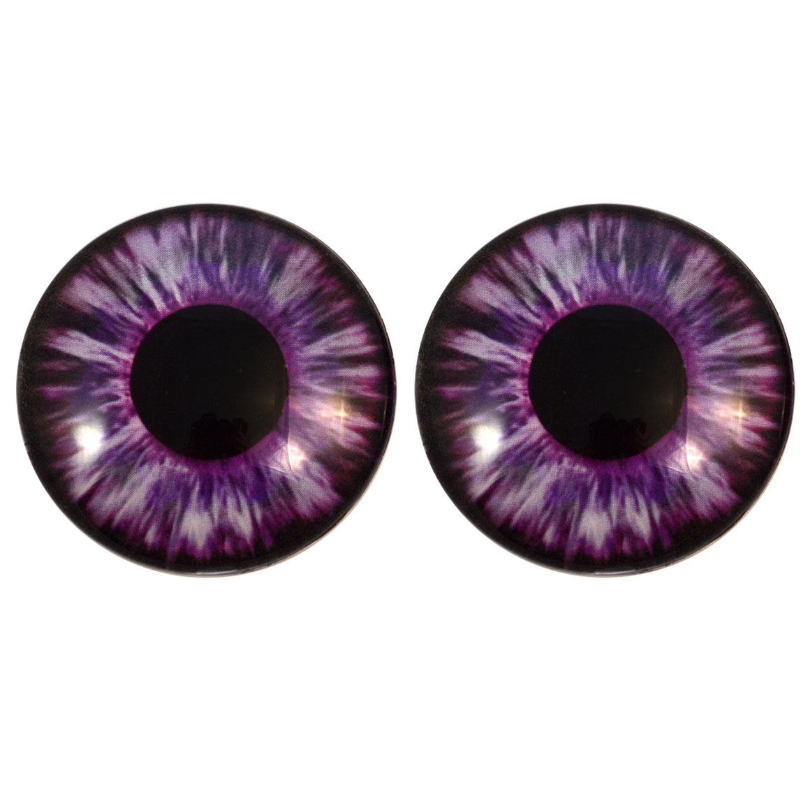 Purple Succubus Glass Eyes – Handmade Glass Eyes