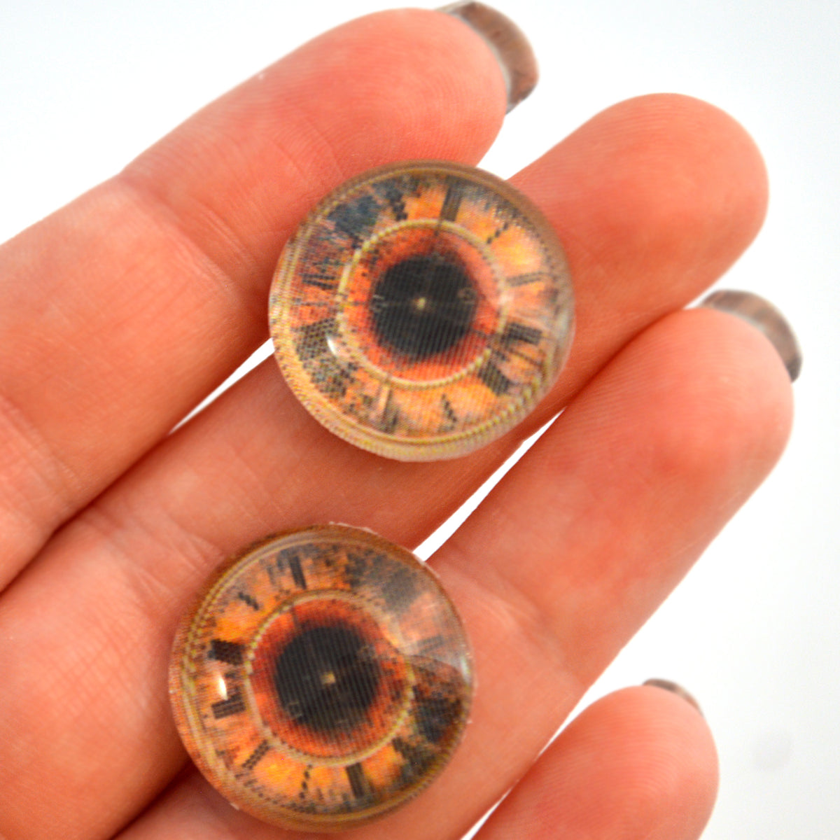 Vintage Clock Animated Glass Eyes – Handmade Glass Eyes